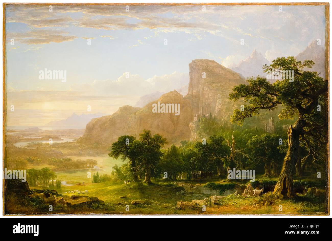 Painting by asher brown durand Cut Out Stock Images & Pictures - Alamy
