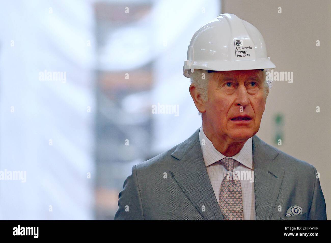 The Prince of Wales enters the building housing the Joint European ...