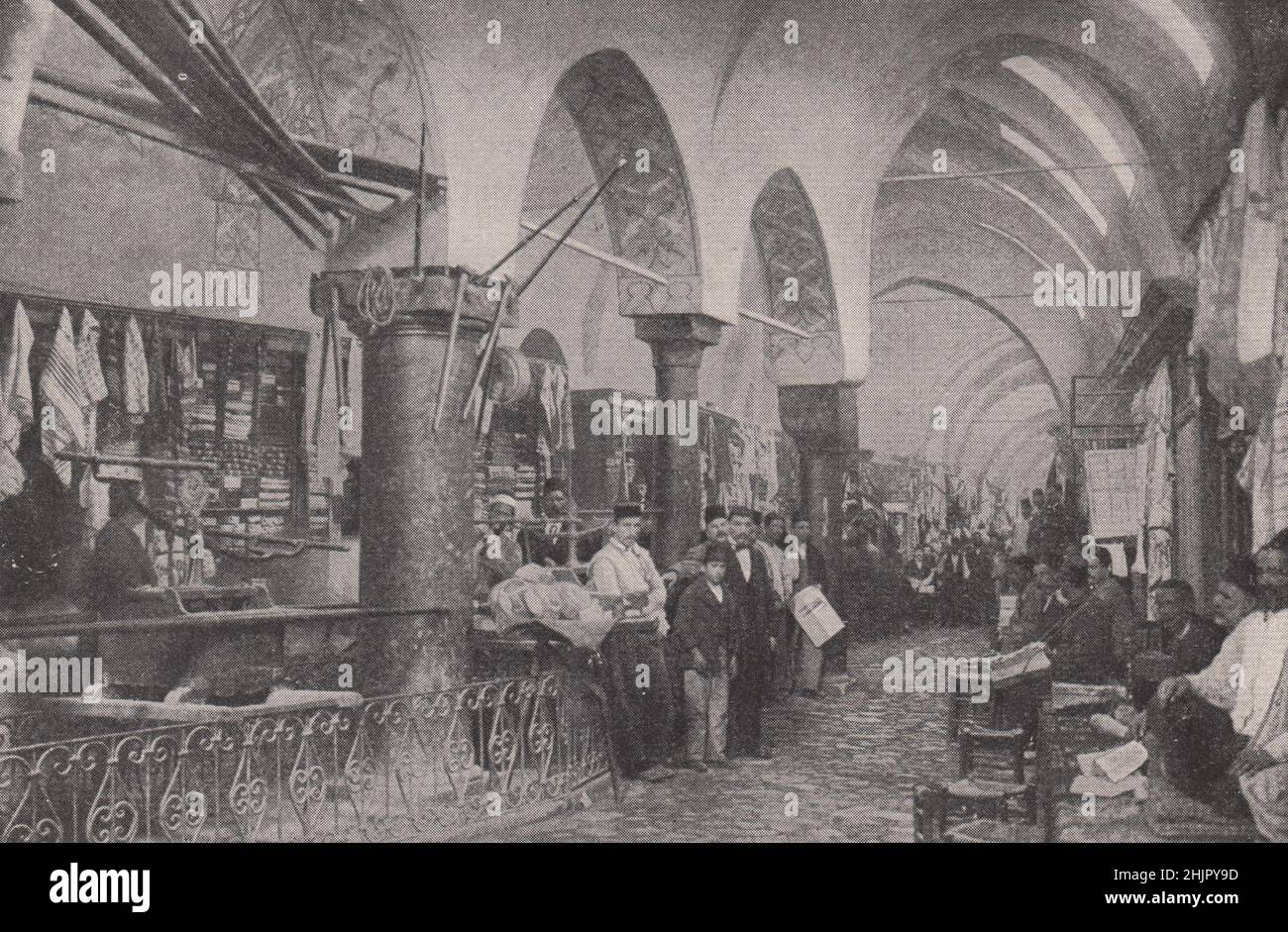 Turkey grand bazaar istanbul illustration hi-res stock photography and ...