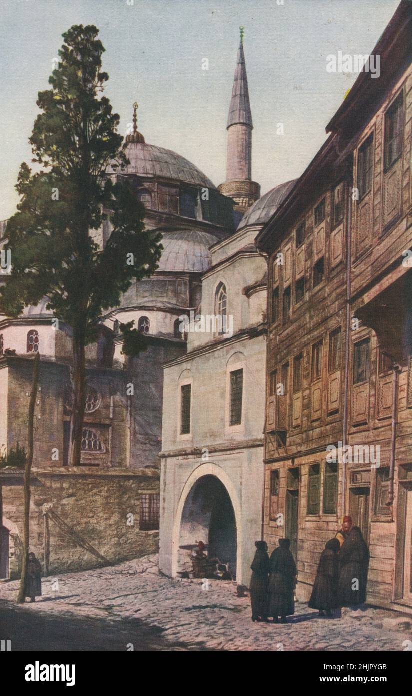 In the main street of Scutari, the suburb over the Bosporus, is the ...