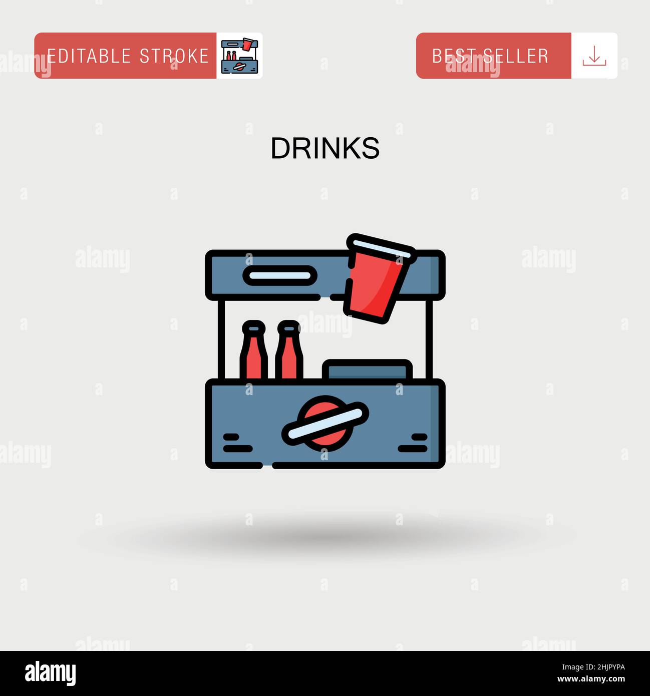 Happy drinks Stock Vector Images - Alamy