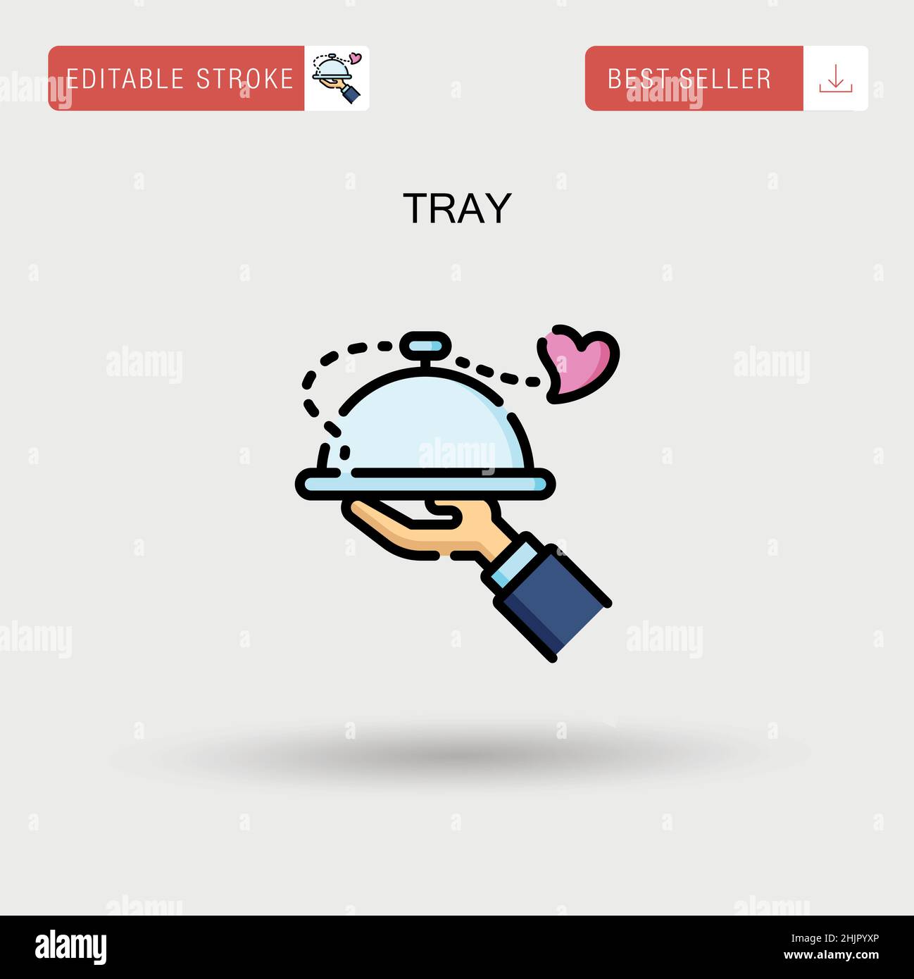 Transparent tray Stock Vector Images - Alamy