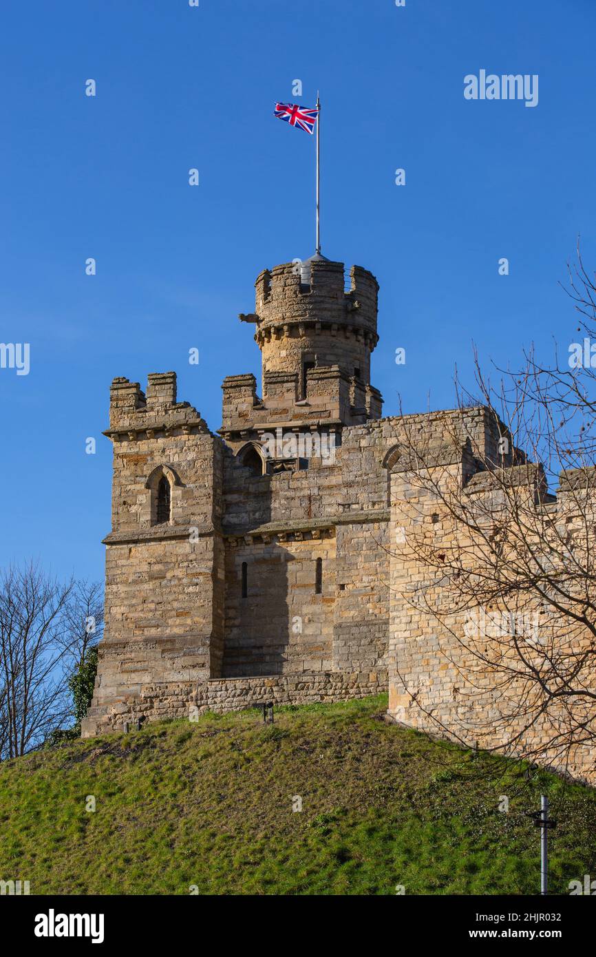 Lincoln Castle, UK Stock Photo - Alamy