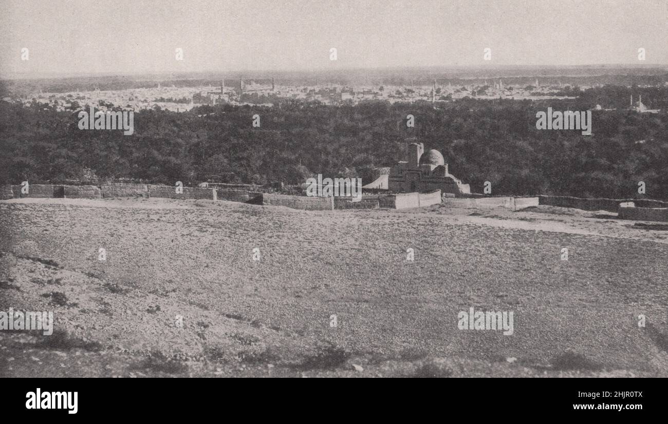 Where the Plain breaks out in cupolas and minarets of Damascus, the ...