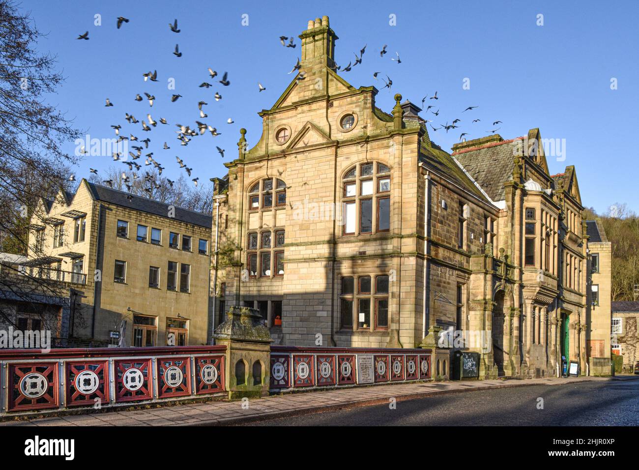 At hebden bridge town hall hi-res stock photography and images - Alamy