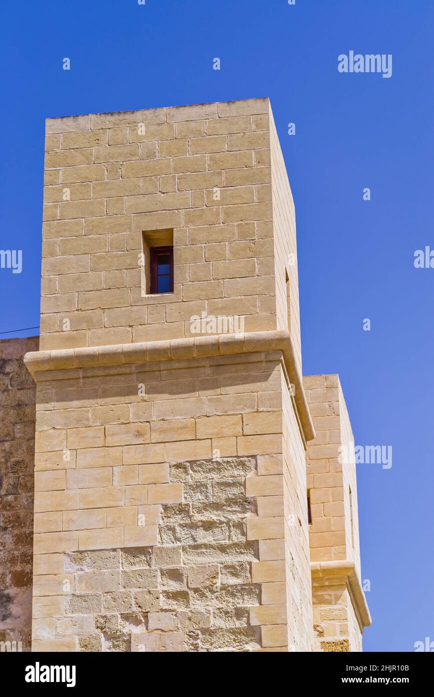 Malta, St Paul’s Bay: Wignacourt Tower, the oldest coastal defence post ...