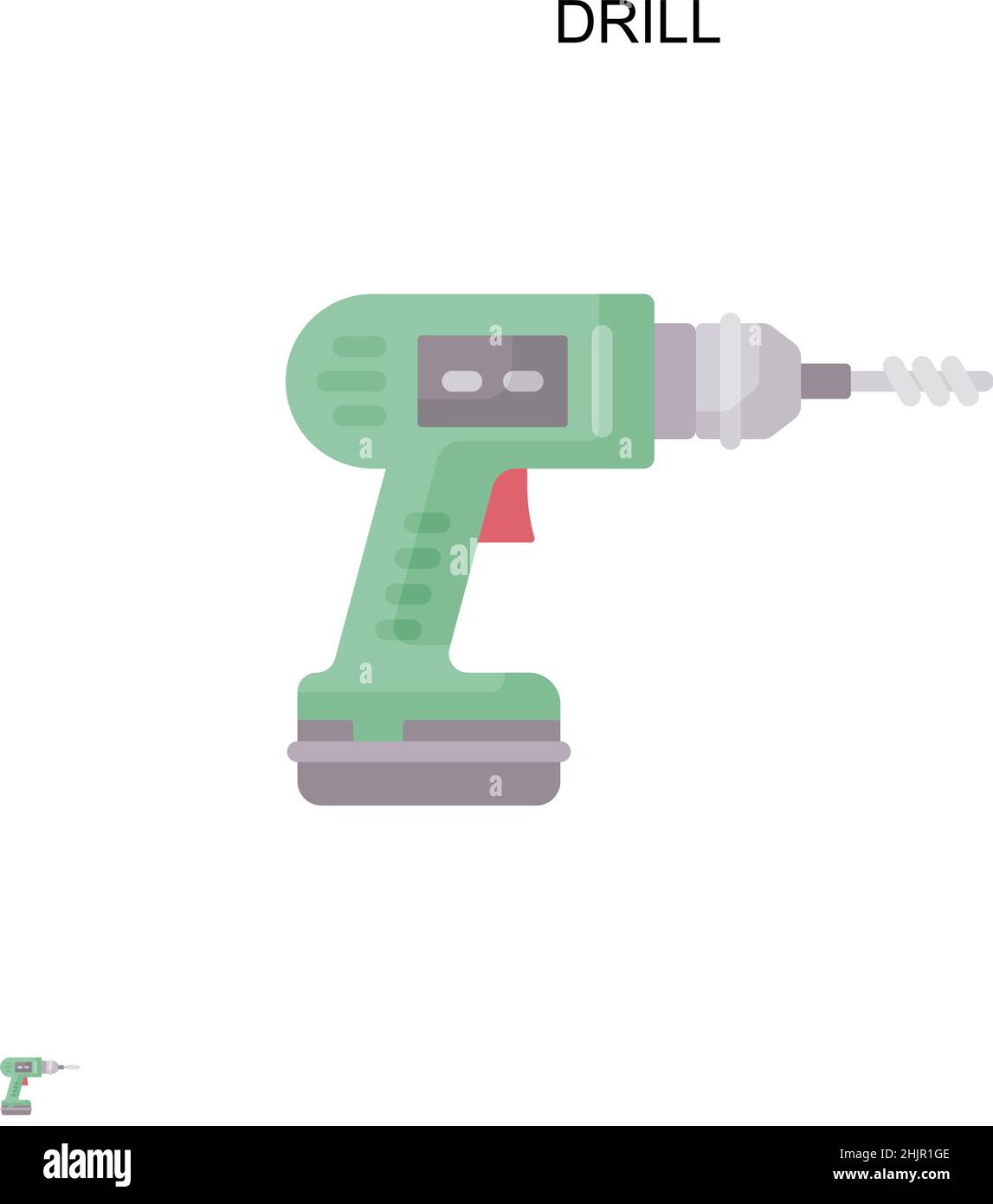 Simple drill hi-res stock photography and images - Alamy