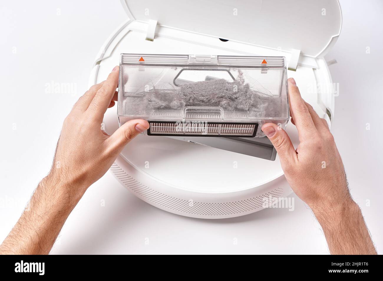 Full vacuum cleaner bag hi-res stock photography and images - Alamy