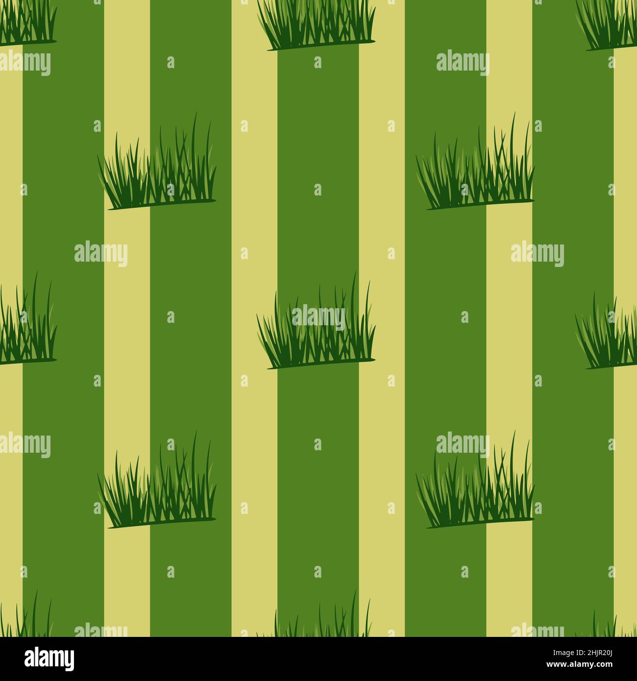Grass seamless pattern. Background of lawn. Repeated texture in flat ...