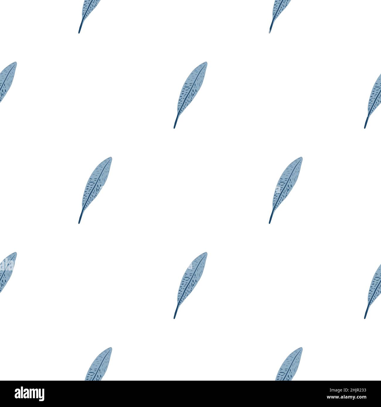 Feathers seamless pattern. Background feather of bird. Repeated texture ...