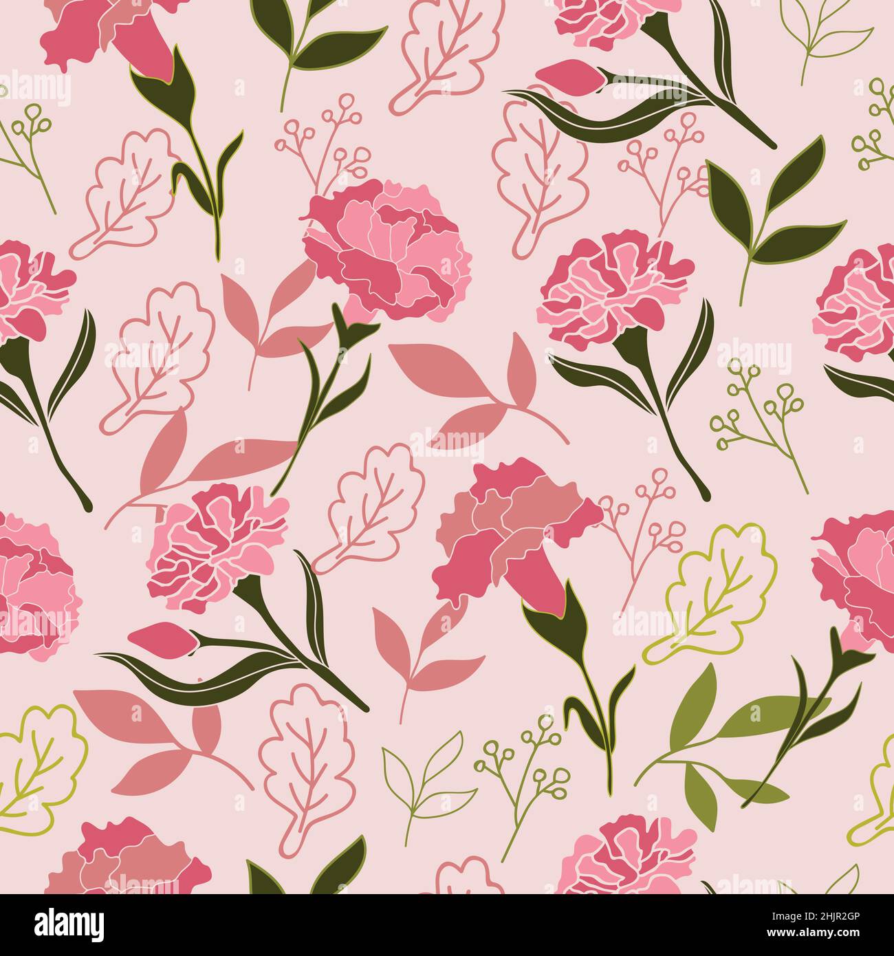 Light Pink Flower Design