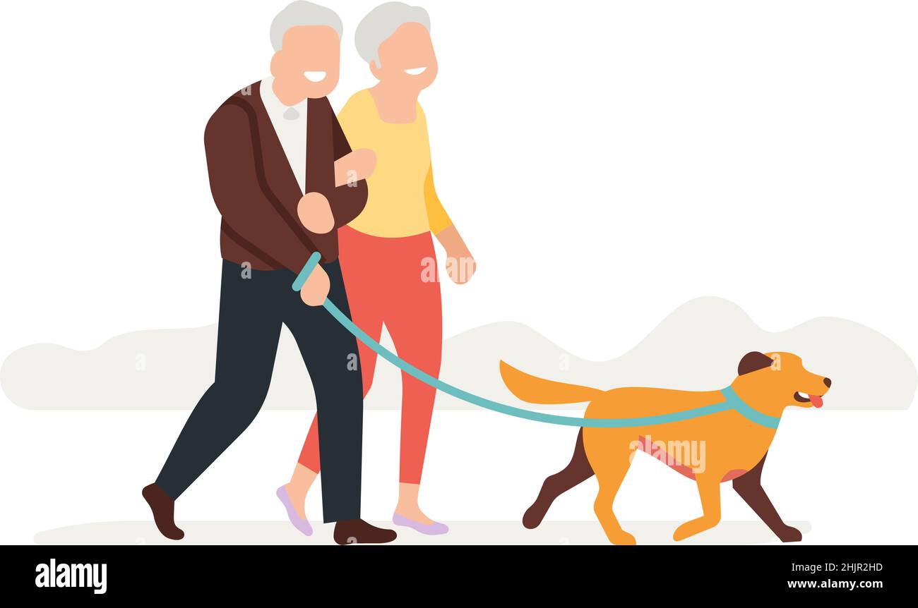 Senior citizens citizen Stock Vector Images - Alamy