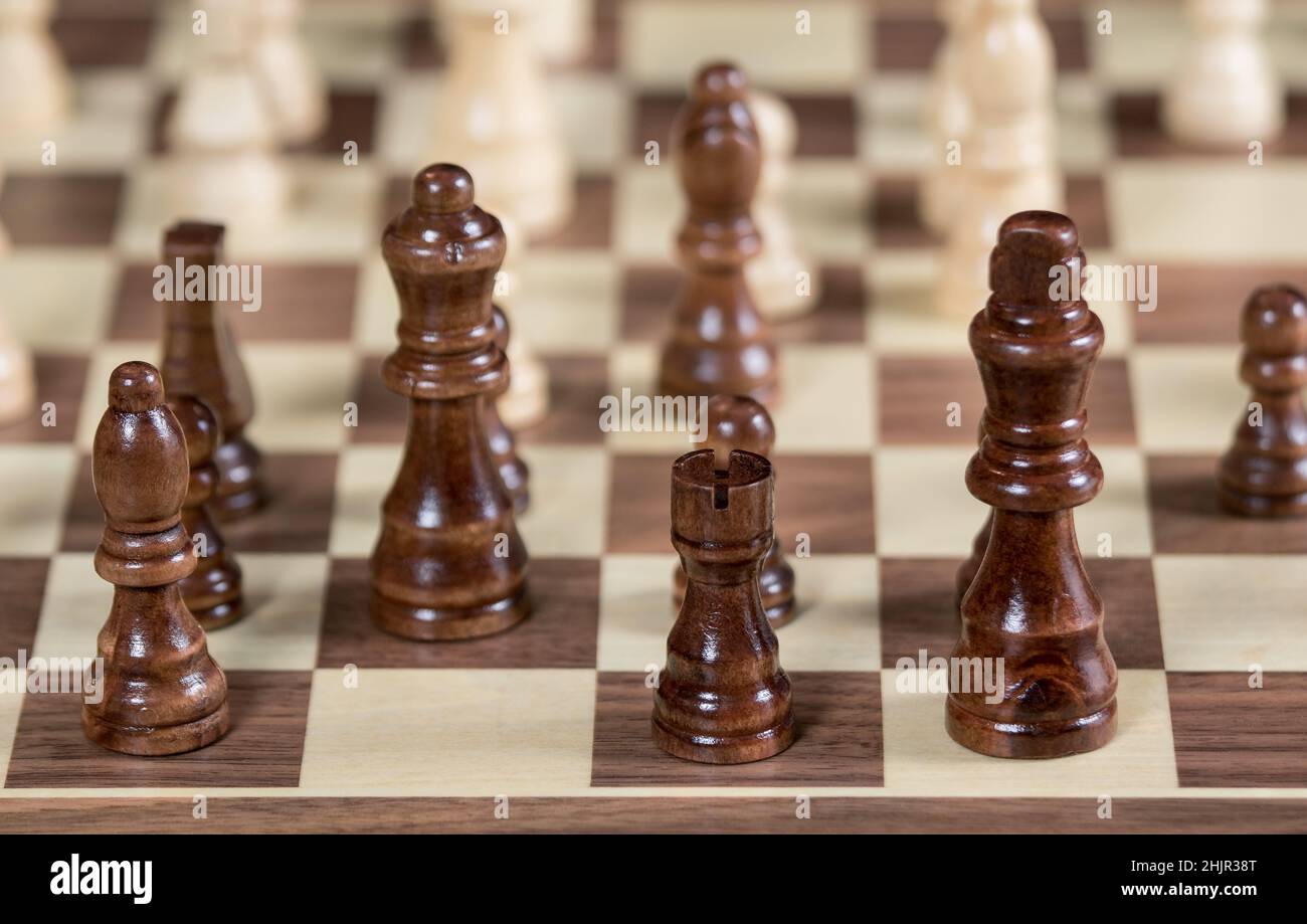 King queen rook castle hi-res stock photography and images - Alamy