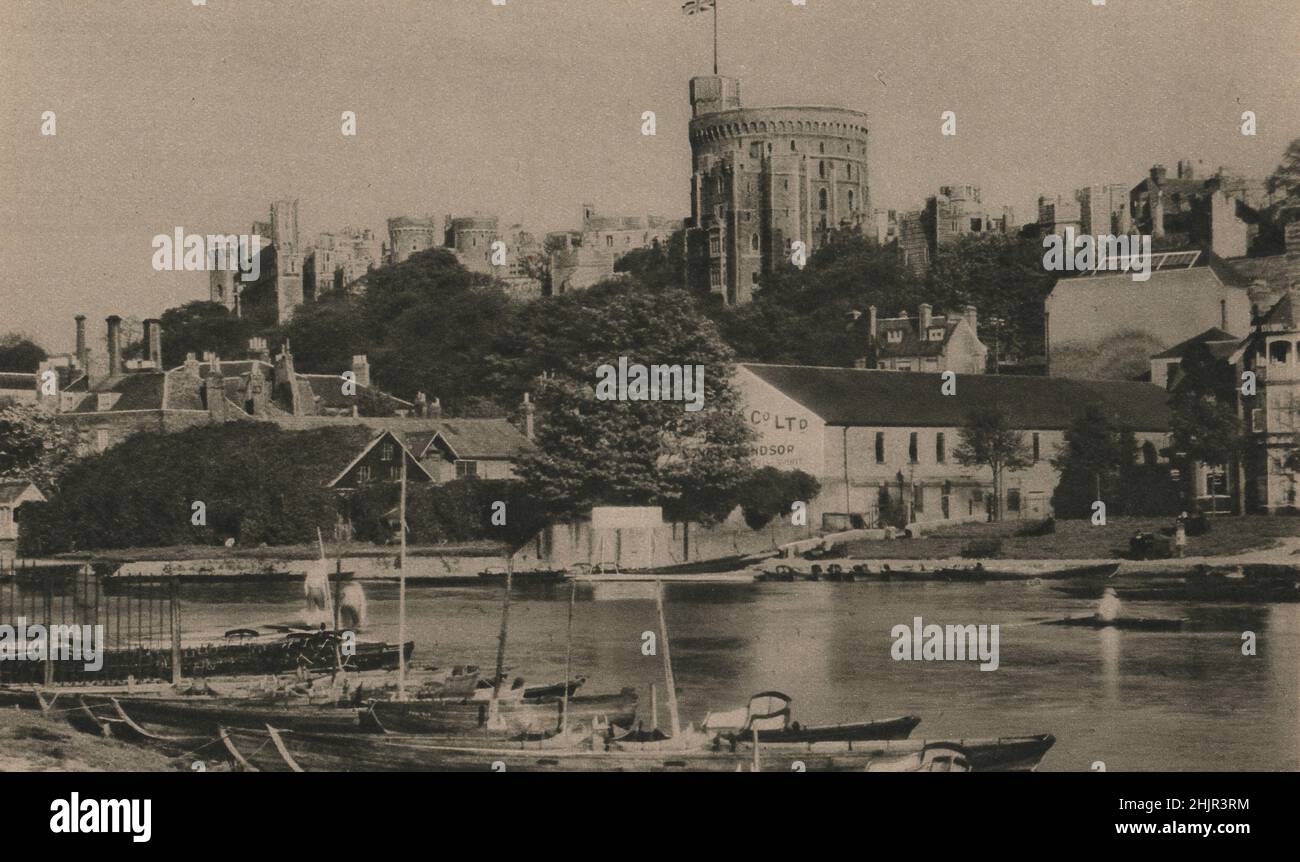 Windsor Castle, founded by William I., has been for more than eight ...