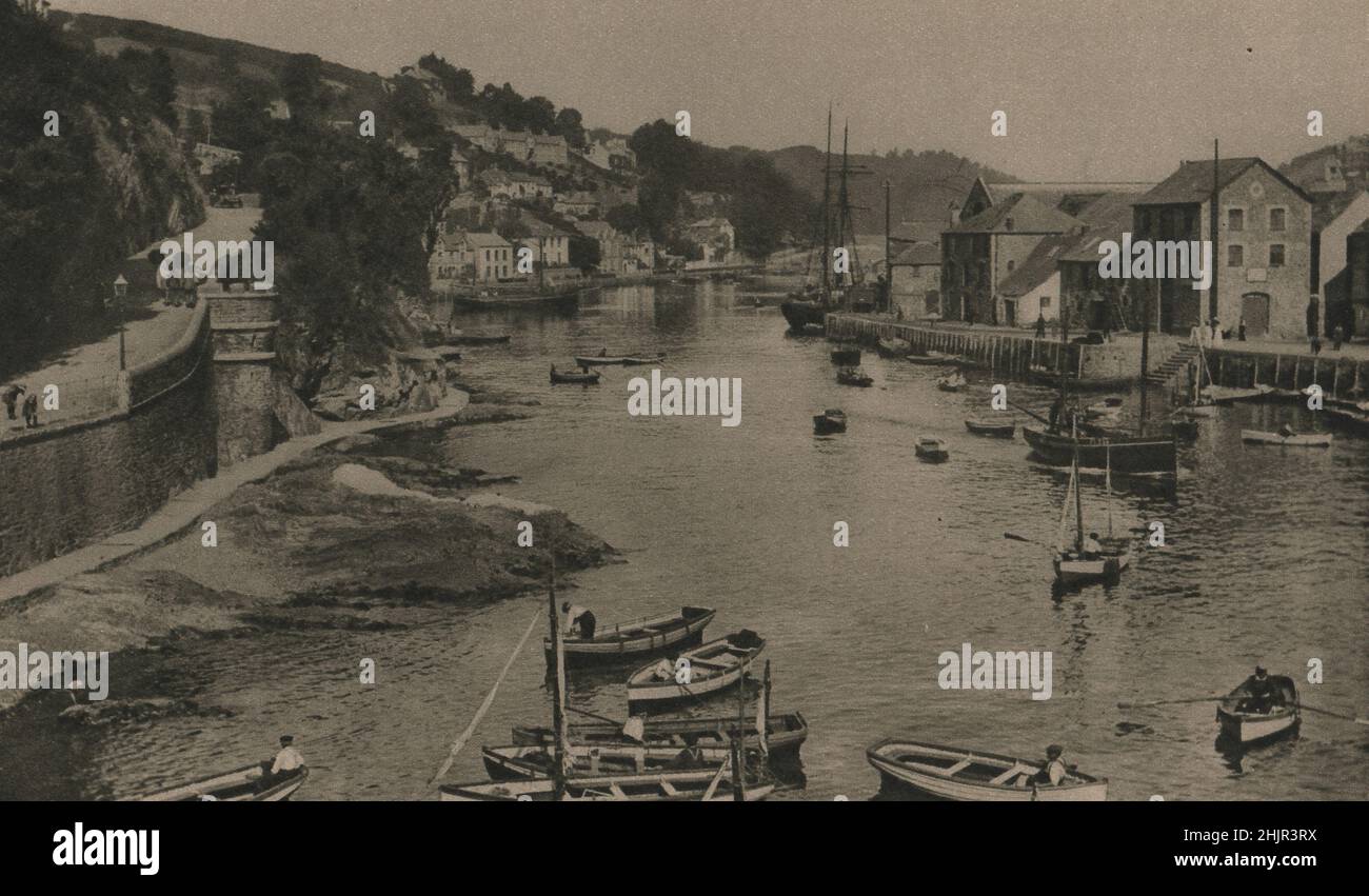 A quiet little port of Cornwall, Looe is set on both sides of the ...
