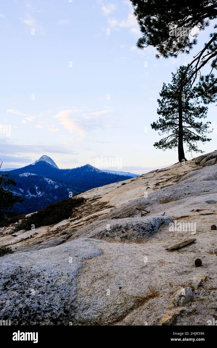 High Altitude landscape in Yosemite National Park Stock Photo - Alamy