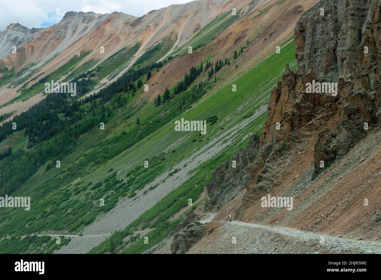 Exploring mountain trail motorcycle hi-res stock photography and images ...