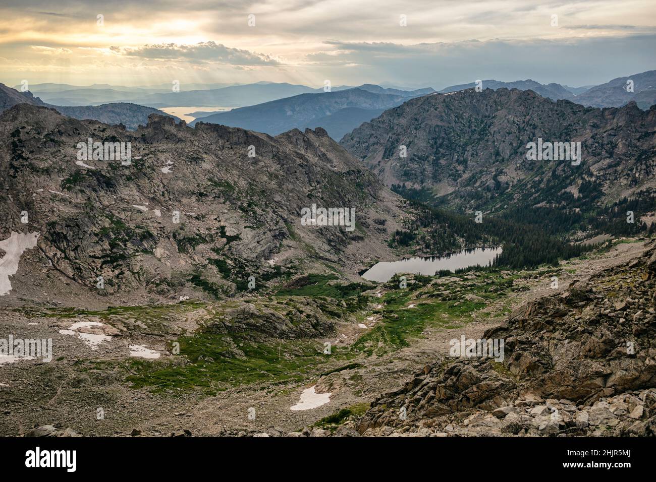 Landscape in the Indian Peaks Wilderness, Colorado Stock Photo - Alamy
