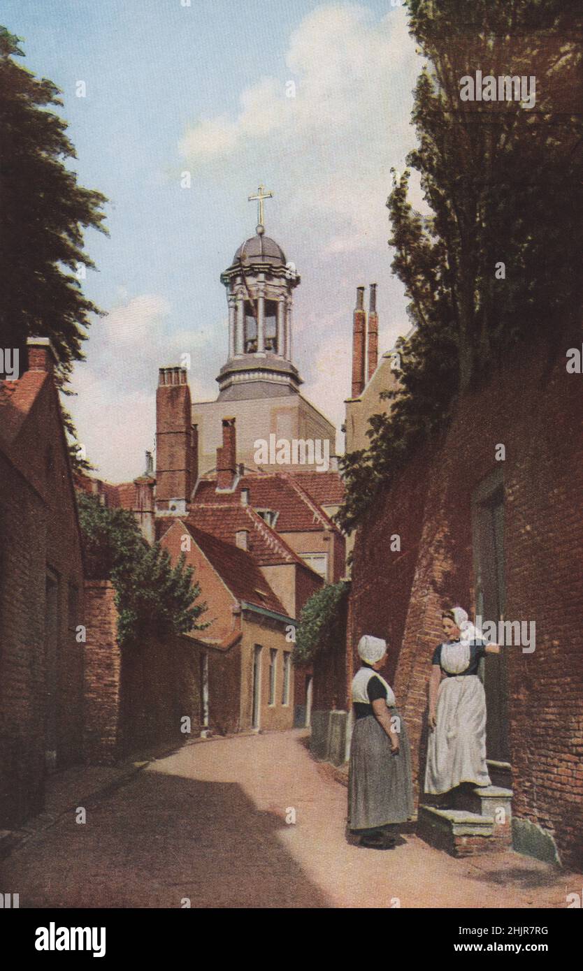 In Old-world Middelburg, the capital of Zealand, Dutch costumes, still ...