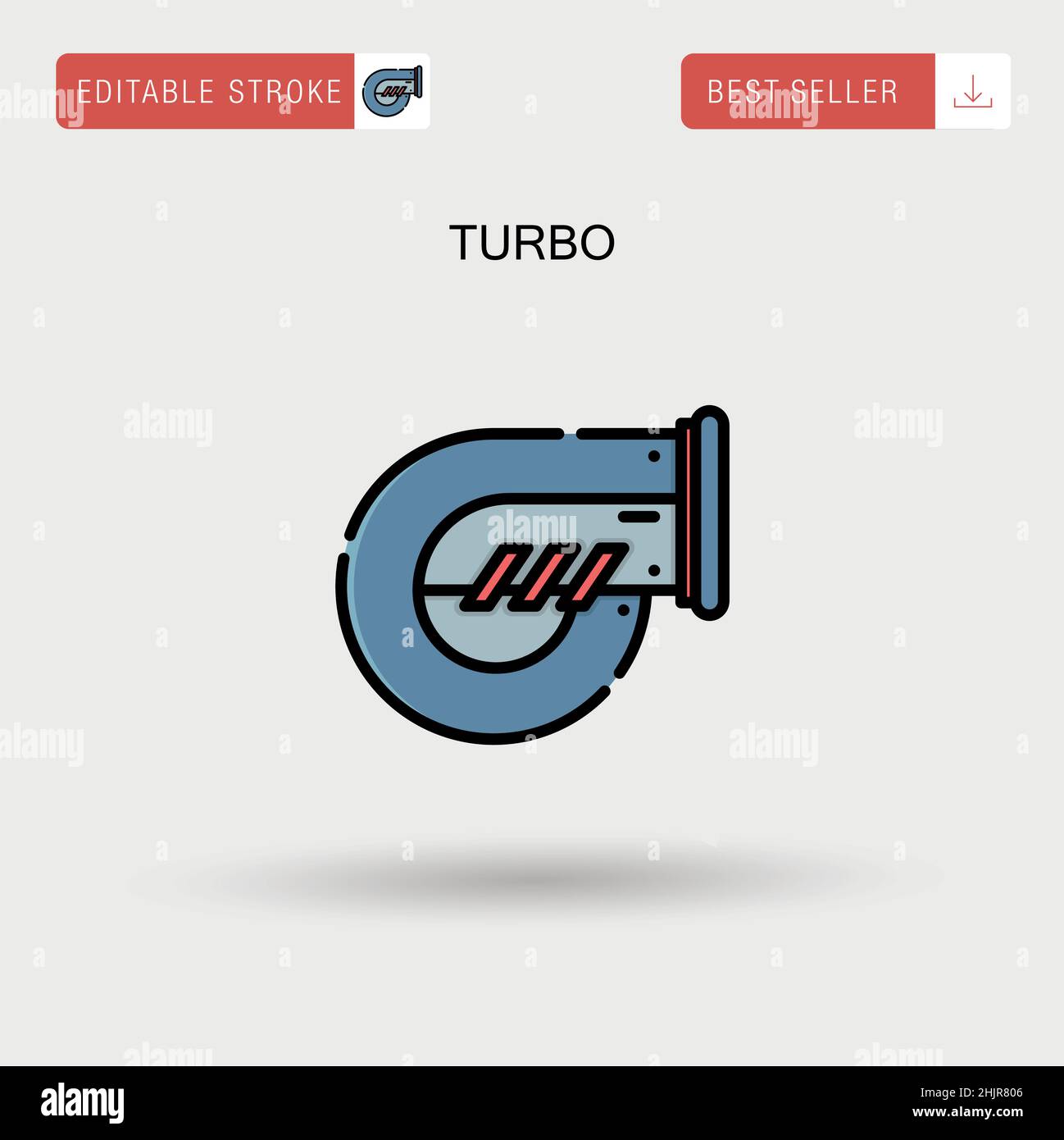 Chrome turbo logo hi-res stock photography and images - Alamy
