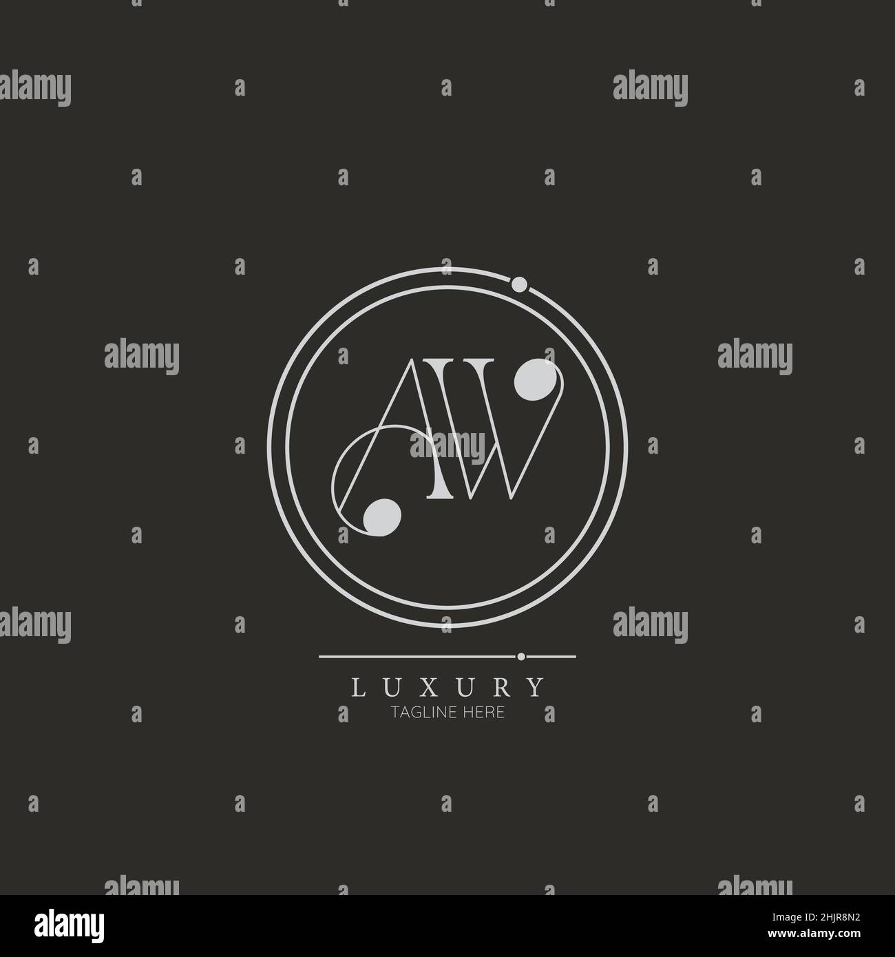 Aw alphabet hi-res stock photography and images - Alamy