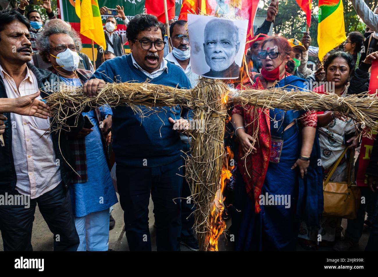 Kisan morcha hi-res stock photography and images - Alamy