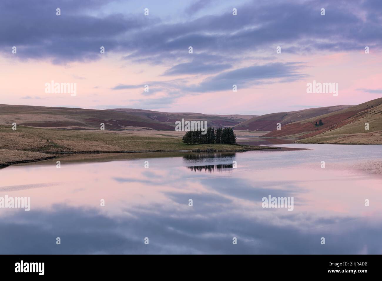 Craig Goch Reservoir in the Elan Valley Stock Photo - Alamy