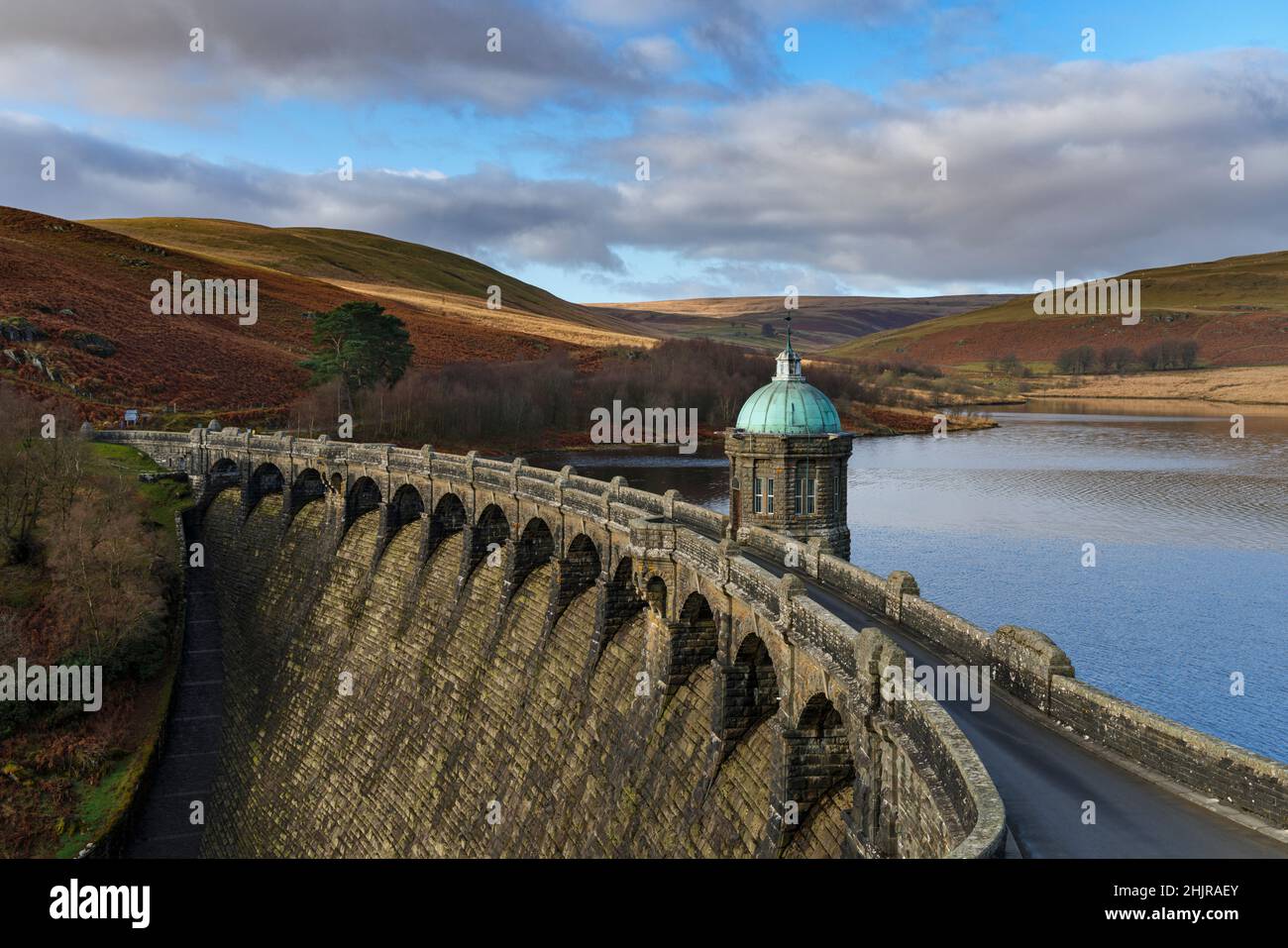 Craig Goch Dam and reservoir in the Elan Valley Stock Photo - Alamy