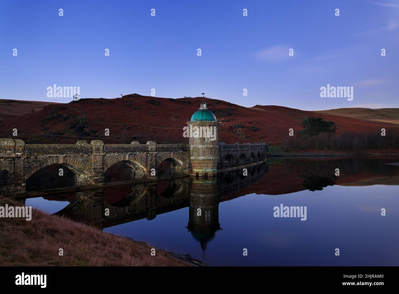 Craig Goch Dam in the Elan Valley Stock Photo - Alamy