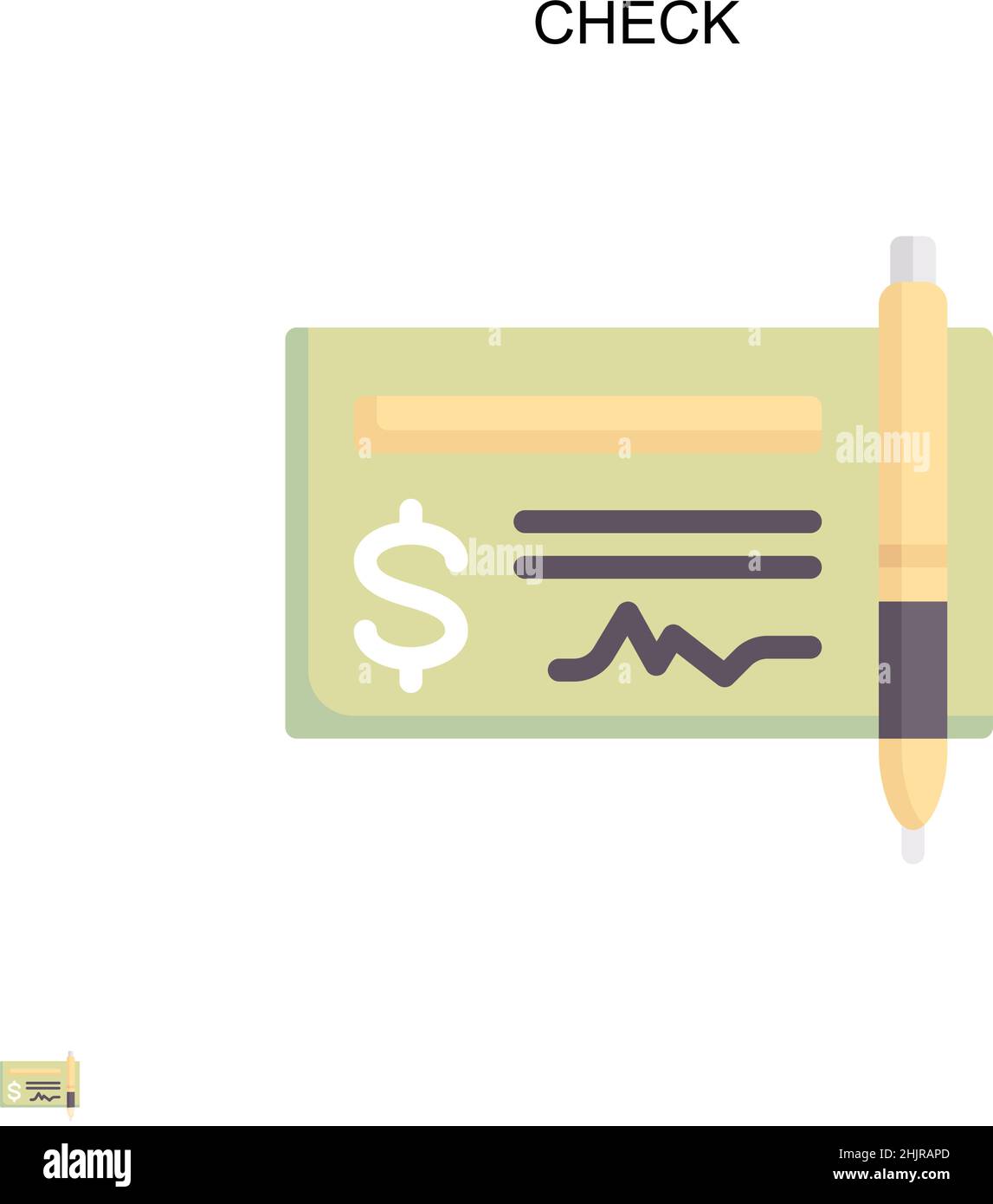 Check template Stock Vector Images - Alamy