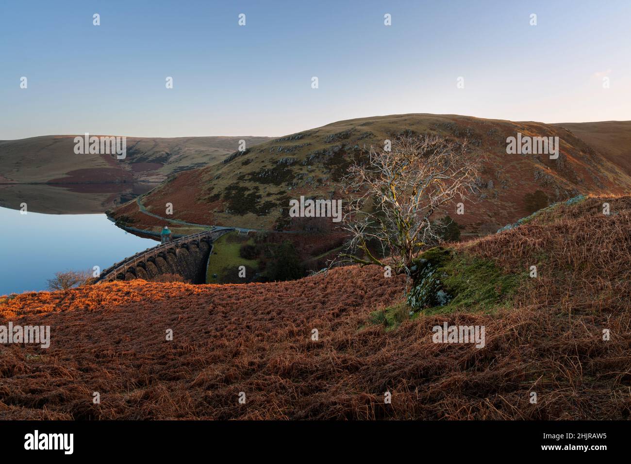 Craig Goch Reservoir in the Elan Valley Stock Photo - Alamy