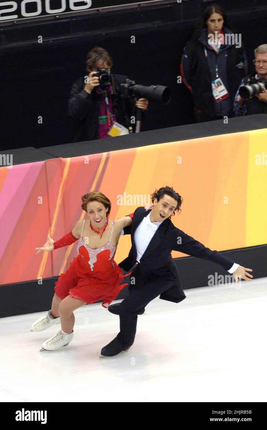 Turin Italy 2006-02-17: Turin 2006 Olympic Winter Games, Palavela ice ...