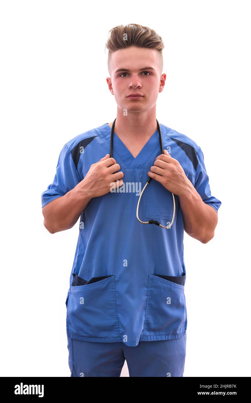 Hospital uniform hi-res stock photography and images - Alamy