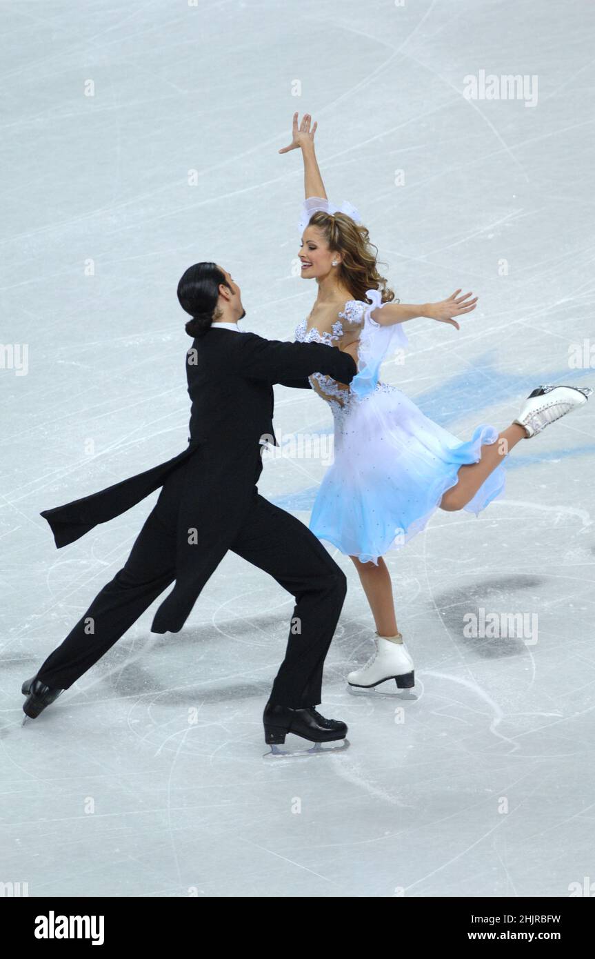 Turin Italy 2006-02-17: Turin 2006 Olympic Winter Games, Palavela ice ...