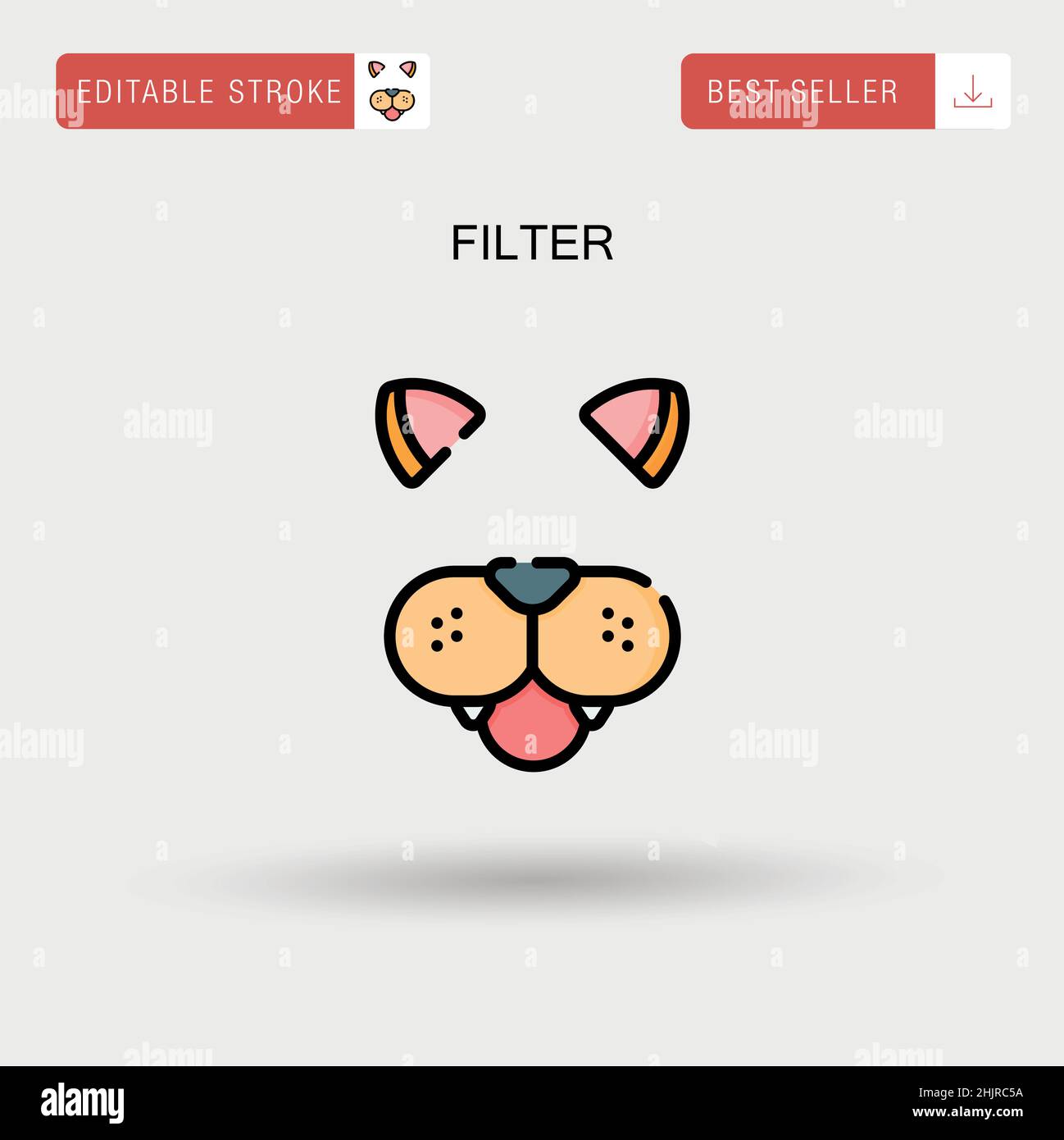 Dust particle filter Stock Vector Images - Alamy