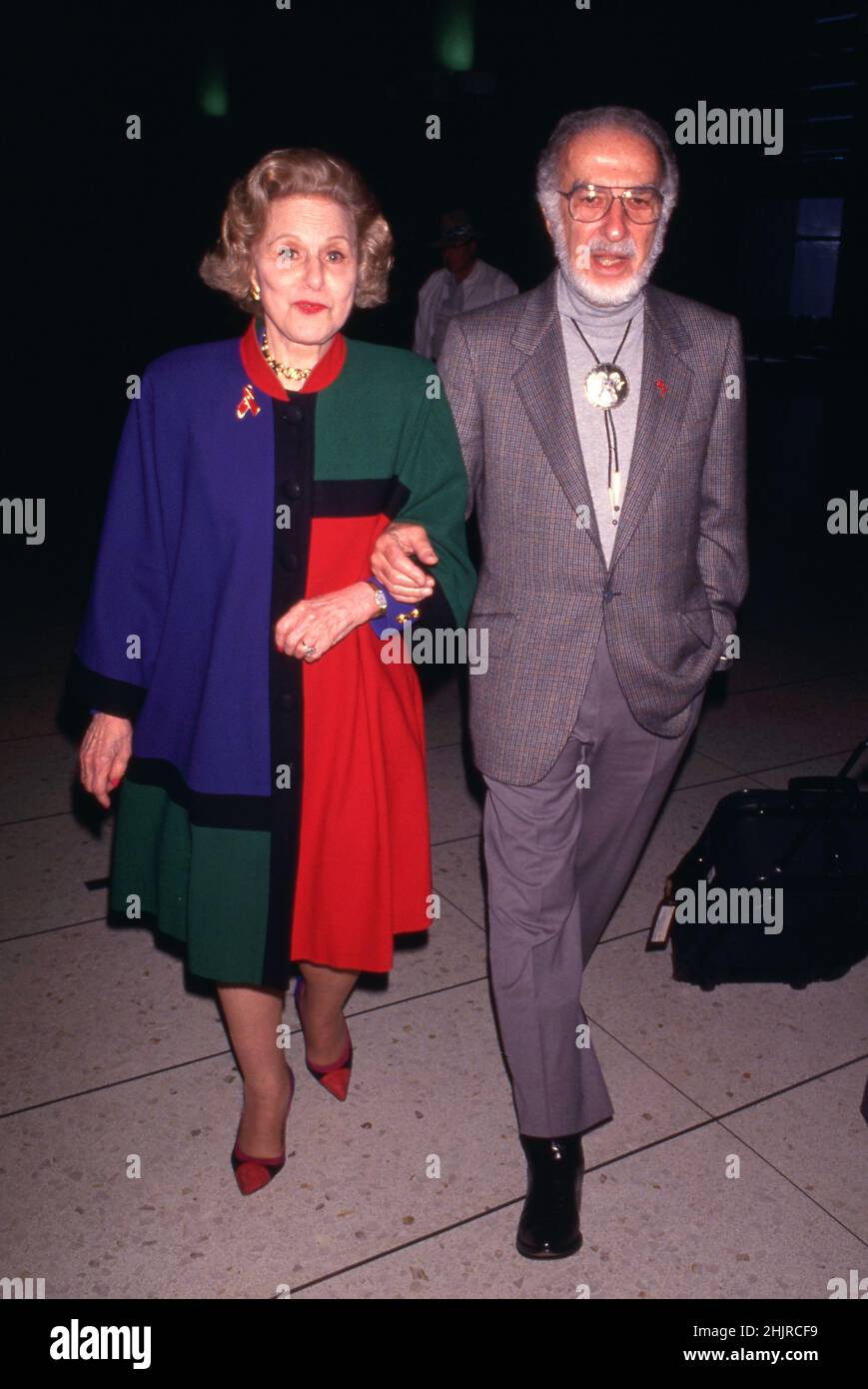 Abigail Van Buren and Morton Phillips Circa 1990's Credit: Ralph ...