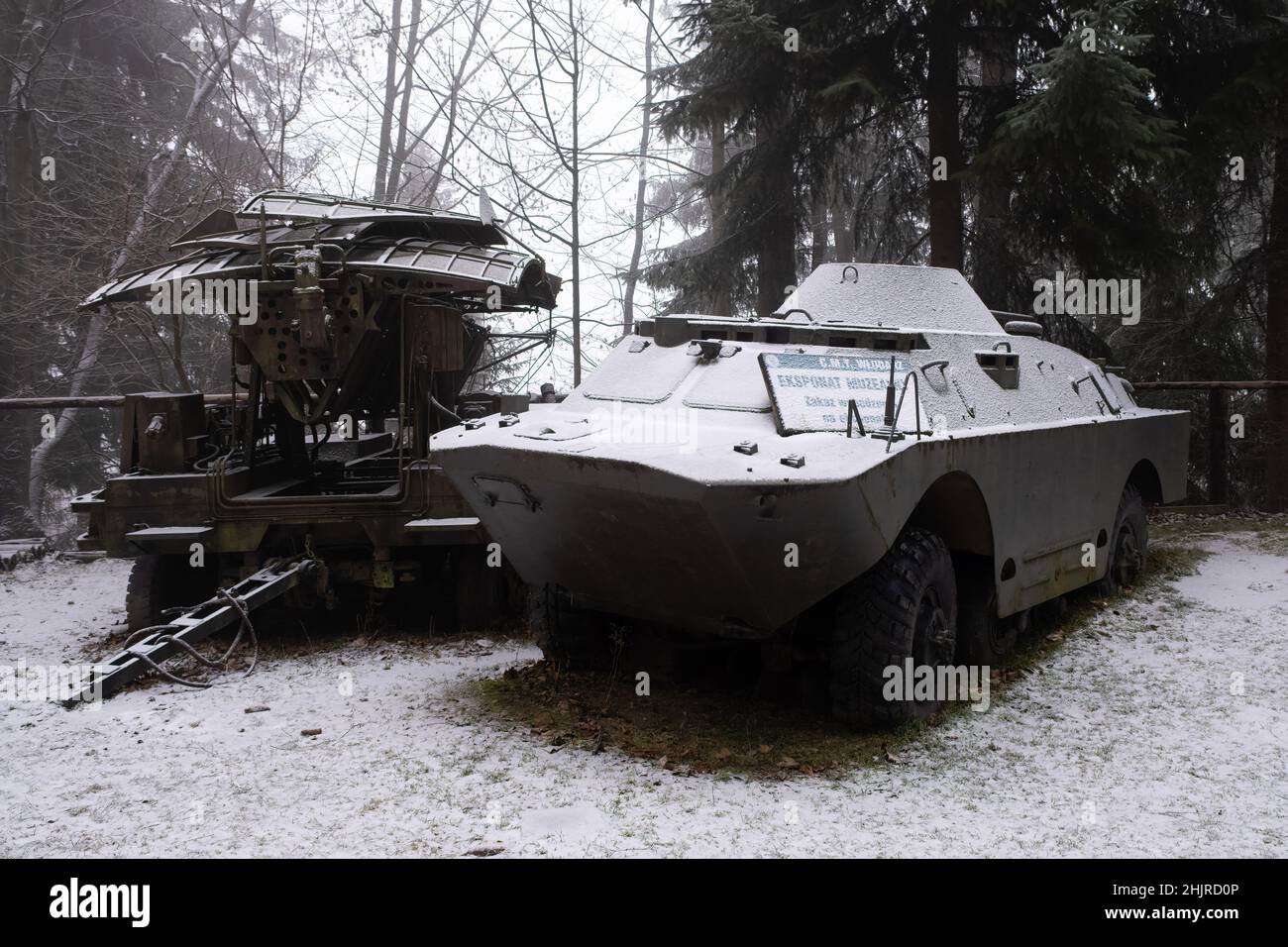 Gluszyca, Poland - January 10, 2022. Projekt Riese, complex Wlodarz ...