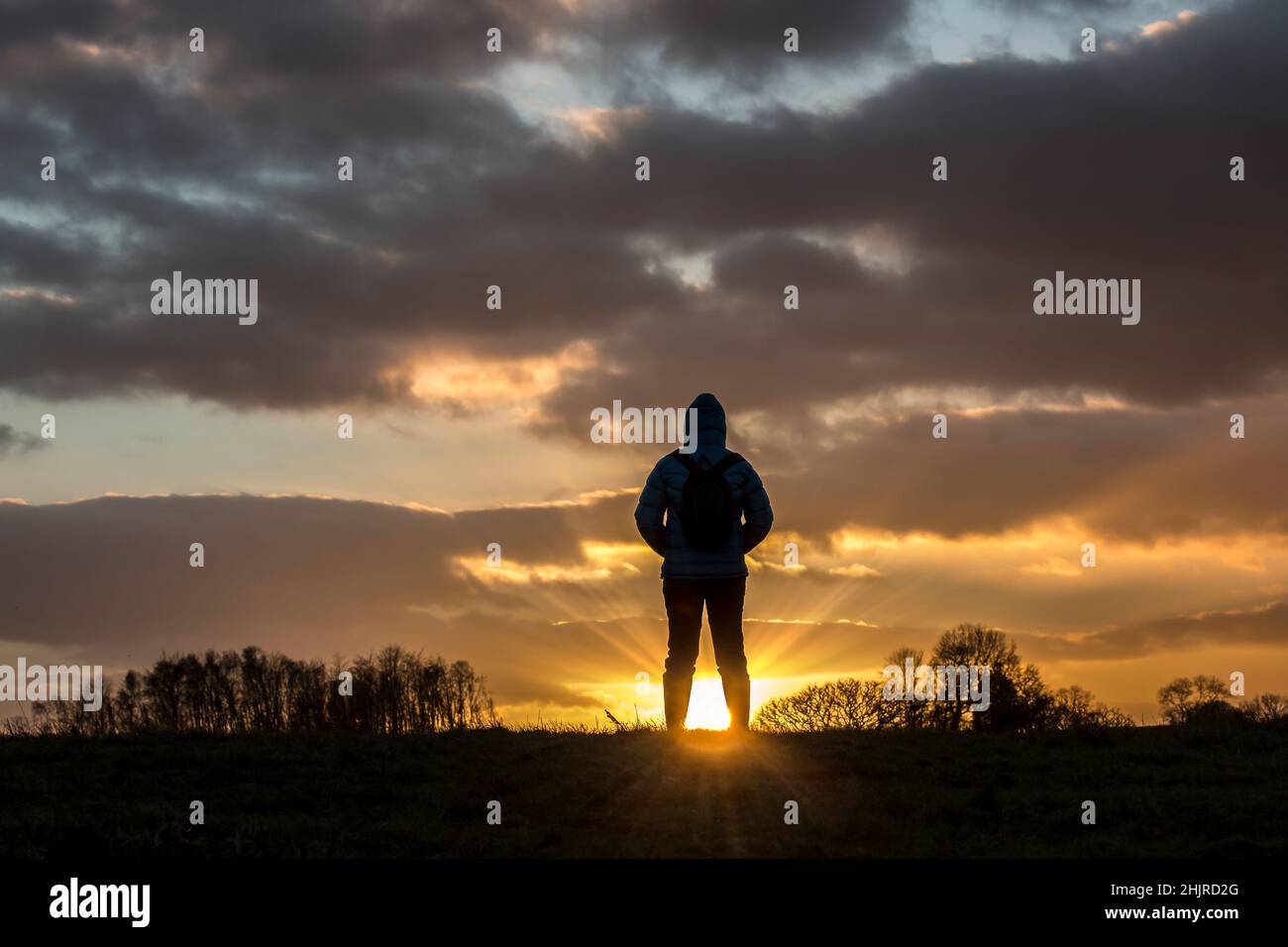 Dramatic sky sun rays uk walk hi-res stock photography and images - Alamy