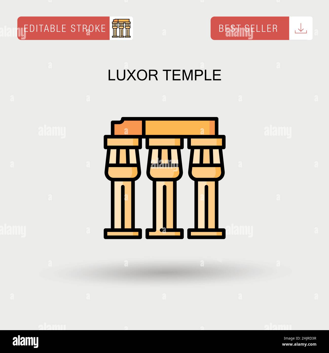 Luxor culture Stock Vector Images - Alamy