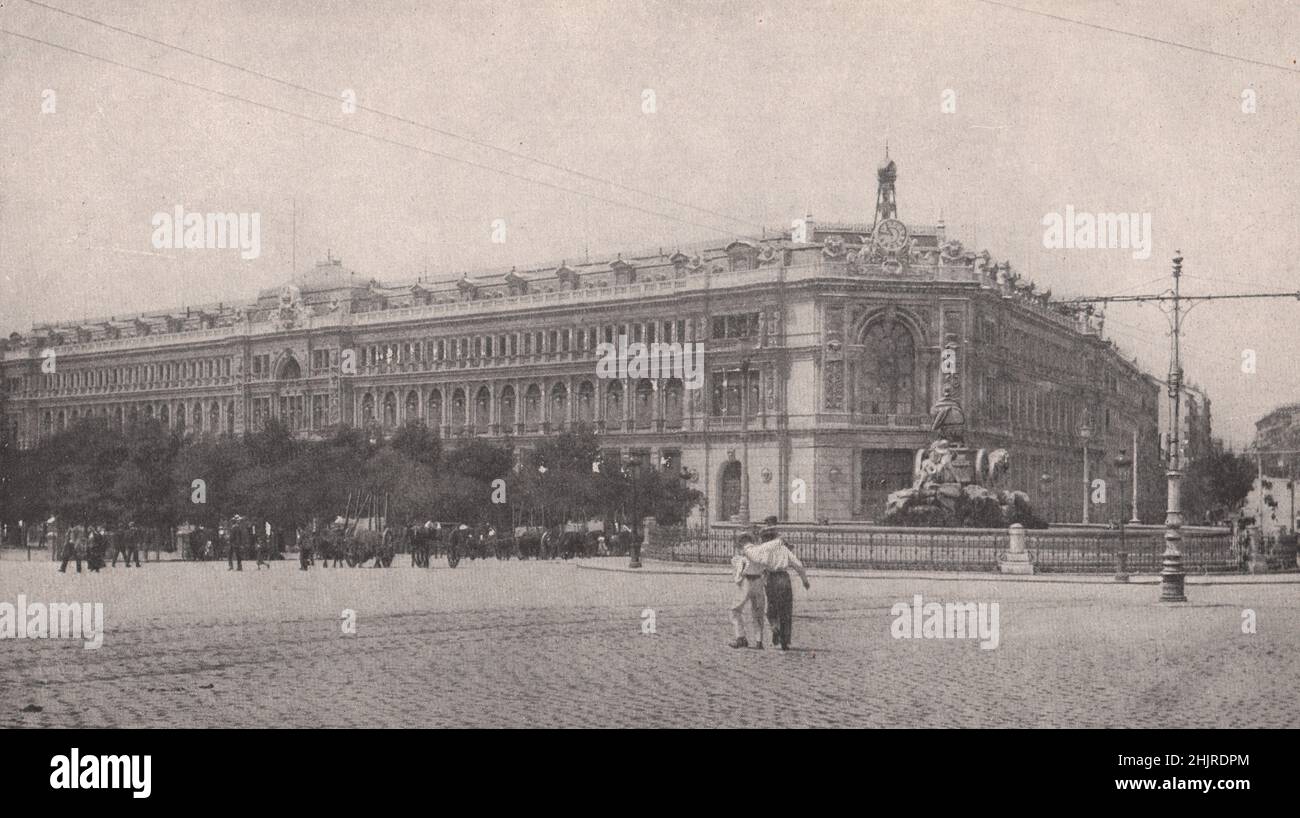 Spain city illustration hi-res stock photography and images - Alamy