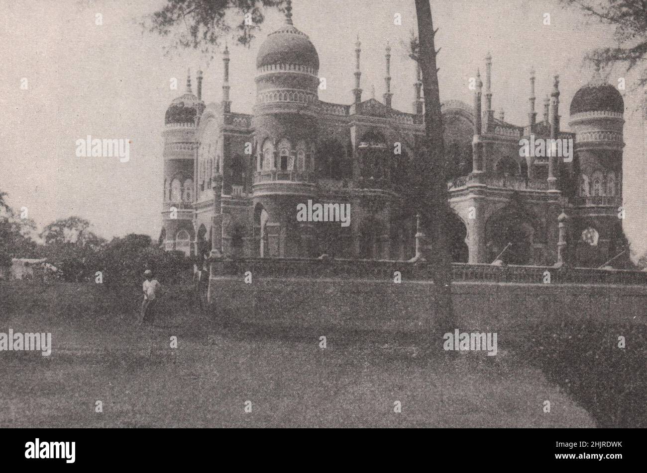 Imposing palace of the Sultan of Selangor at Klang. Malaysia. Malaya ...