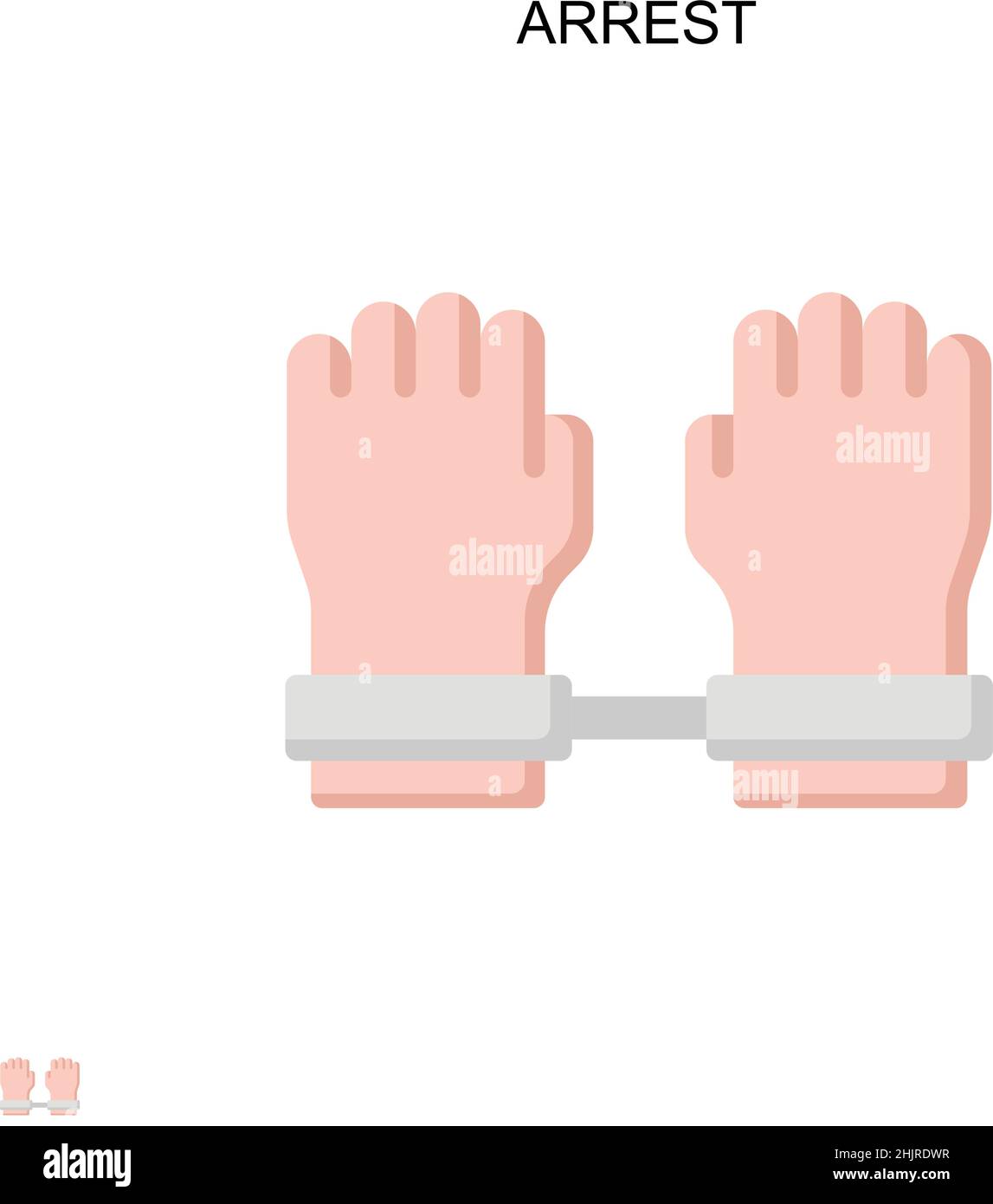 Thief arrested handcuffs hi-res stock photography and images - Alamy