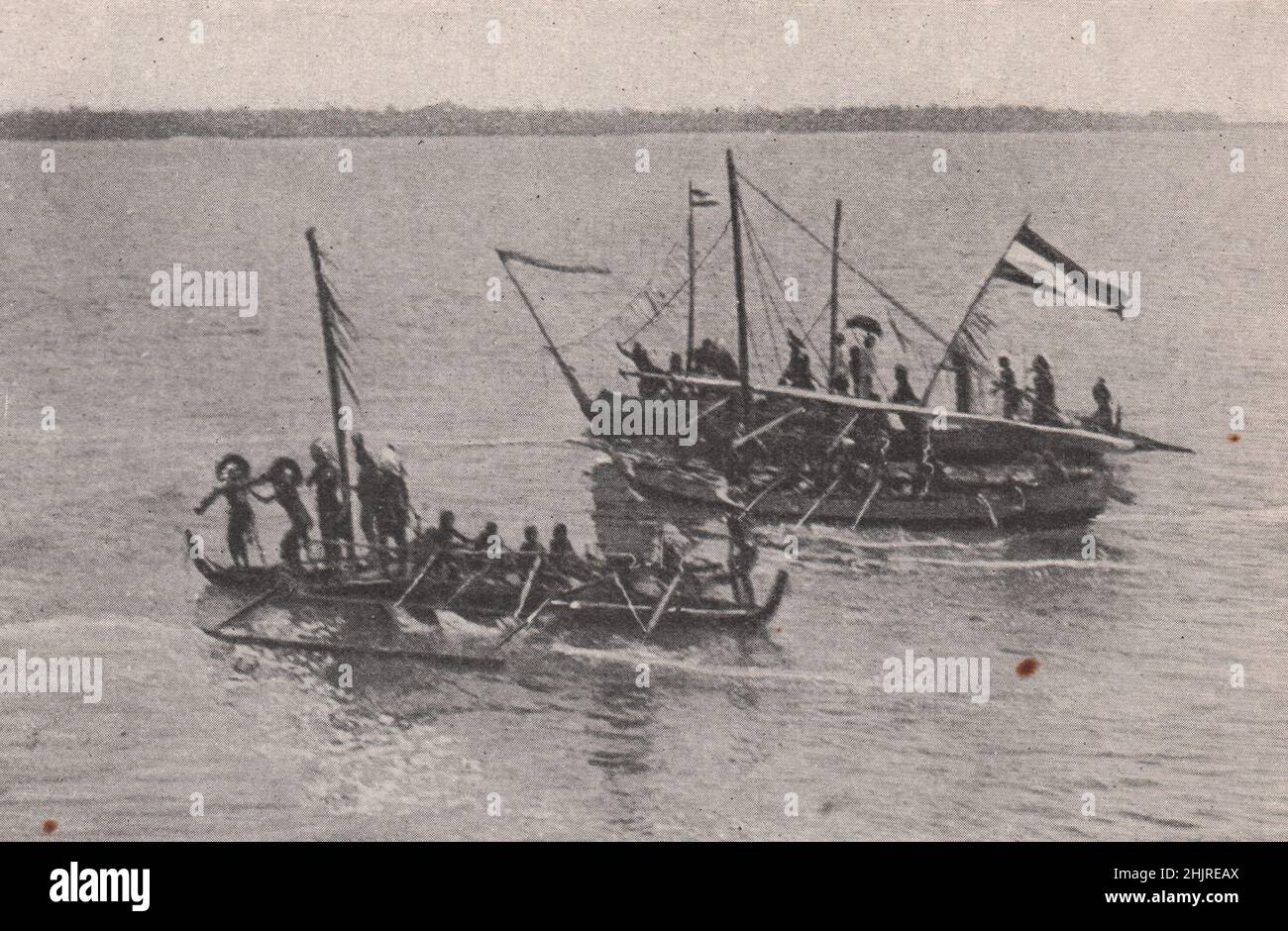 On the seas of the lesser sundas off the Timor Laut. Indonesia. Malay ...