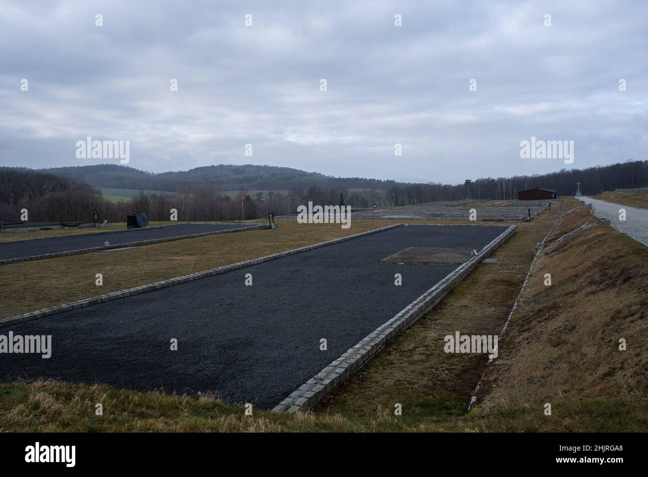 Rogoznica, Poland - January 15, 2022. Concentration and labor camp ...