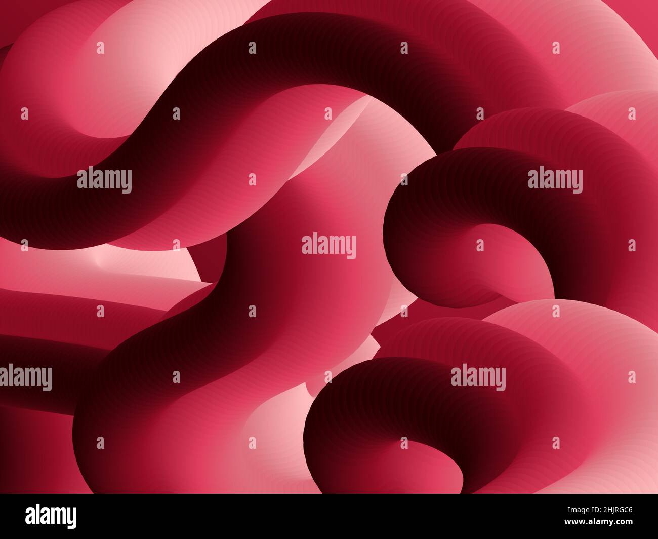 Vector background with realistic wave. 3d wave pattern Stock Photo - Alamy