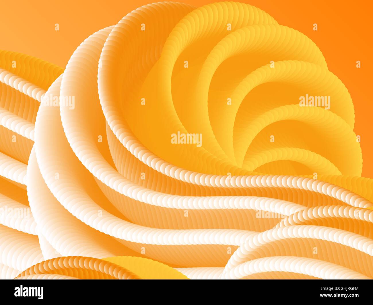 Realistic wave. Wave 3d pattern. Curl Design element Stock Photo - Alamy