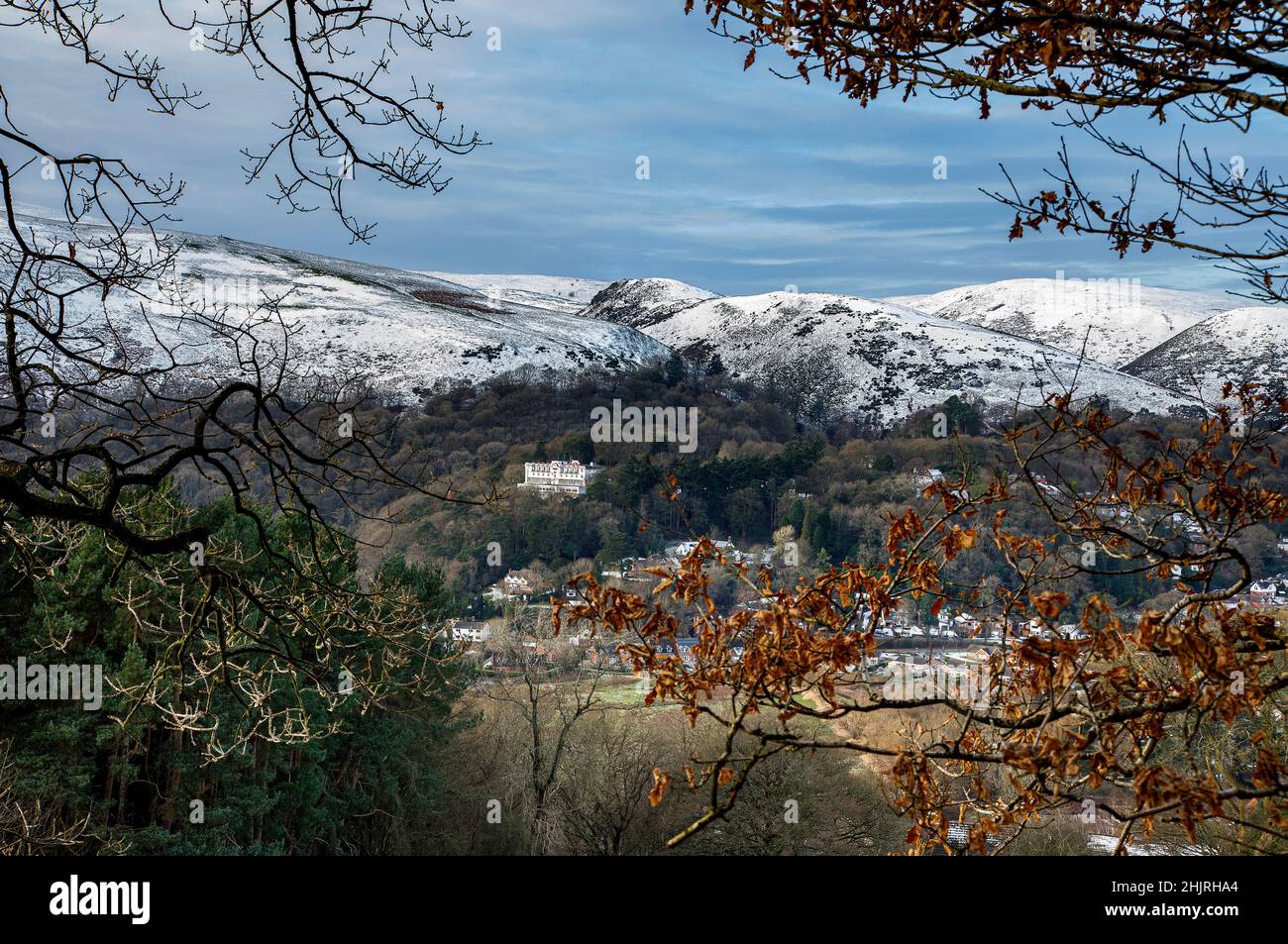 The Long Mynd Hotel Church Stretton, Shropshire UK Stock Photo - Alamy
