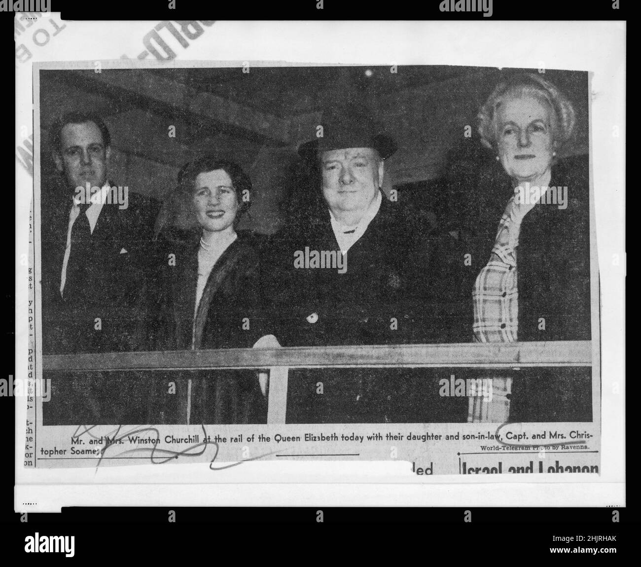 Mrs winston churchill hi-res stock photography and images - Alamy