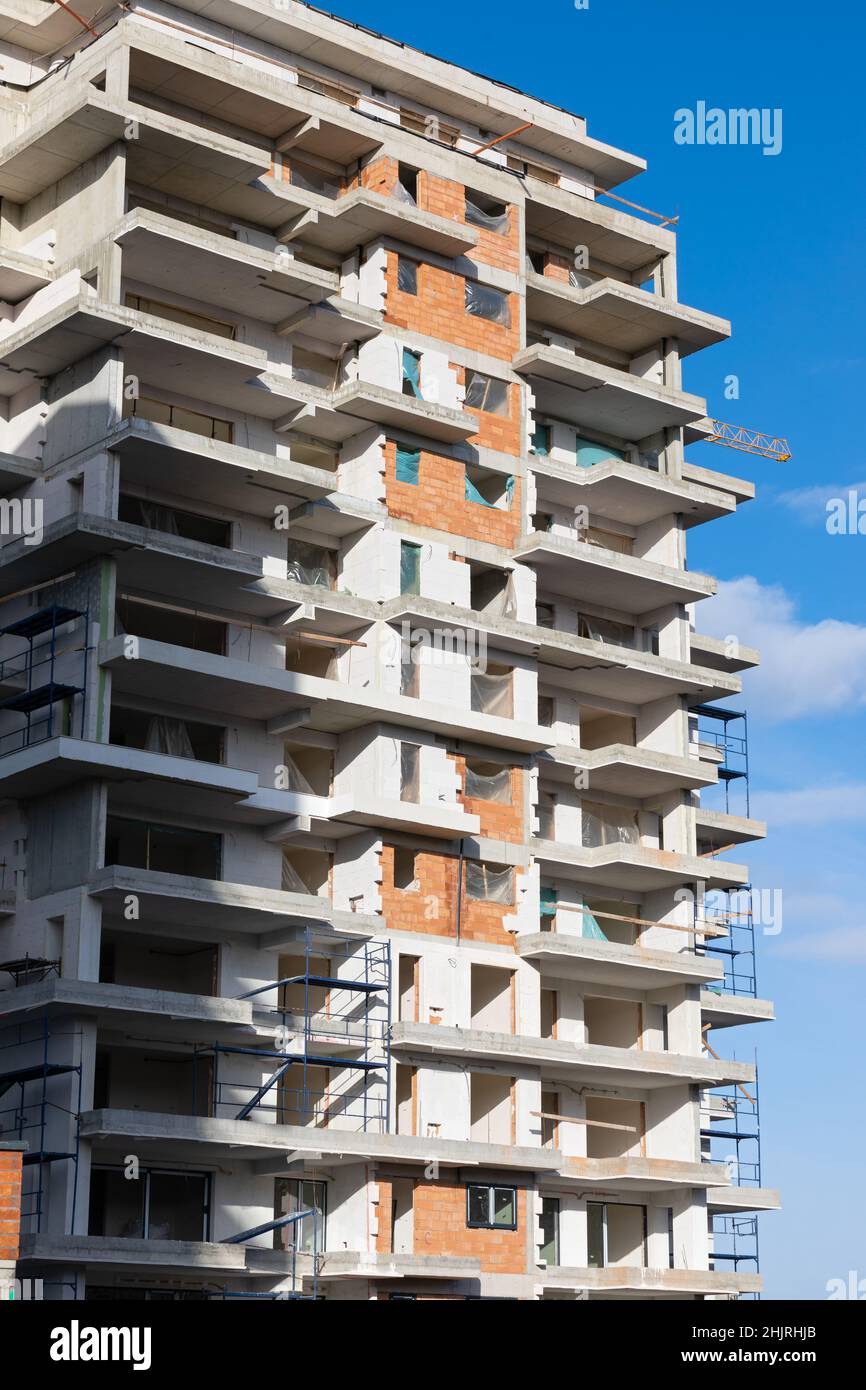 New residential area in Cluj- Napoca, Romania - Flat blocks in ...