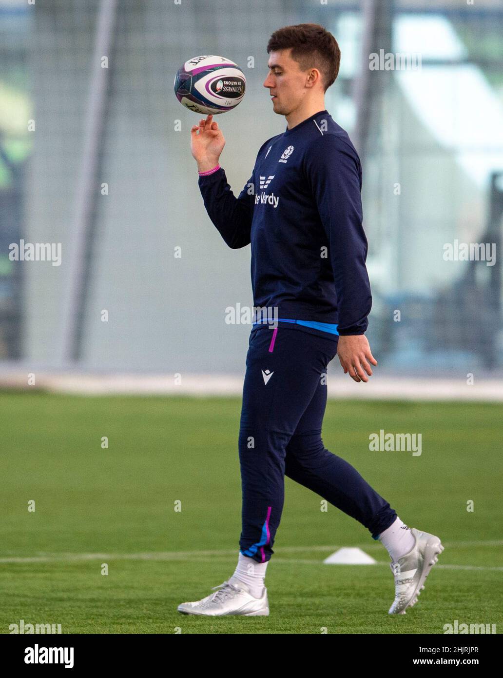 Edinburgh, Scotland, UK. January 31st 2022. Guinness Six Nations rugby ...